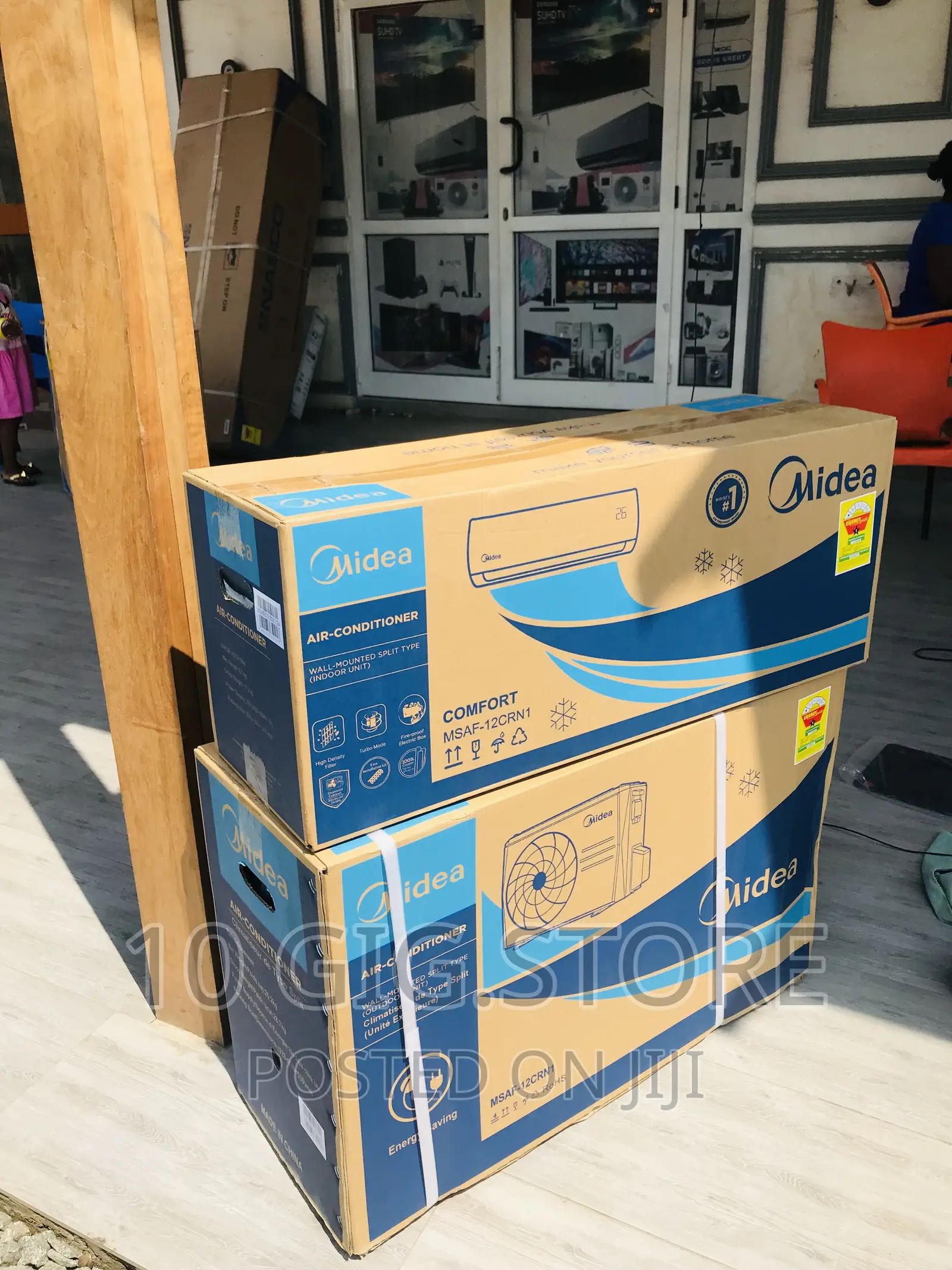 Unfading Super Midea 1 5hp Split Air Conditioner R410 Gas In Adabraka