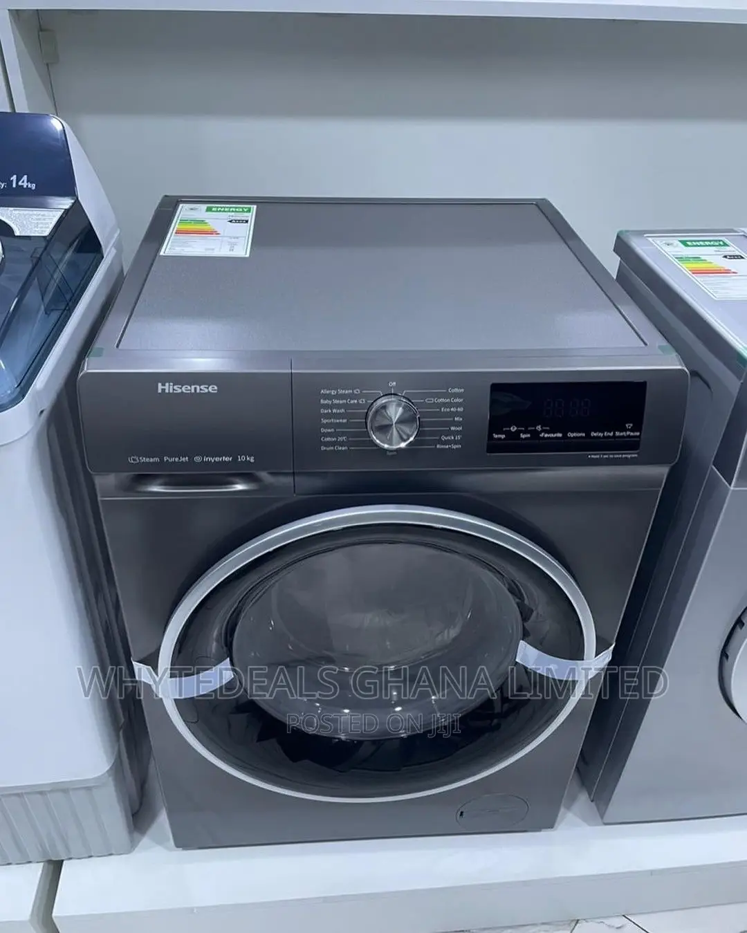 Hisense 10kg Front Load Fully Automatic Washing Machine 2024 in Accra ...