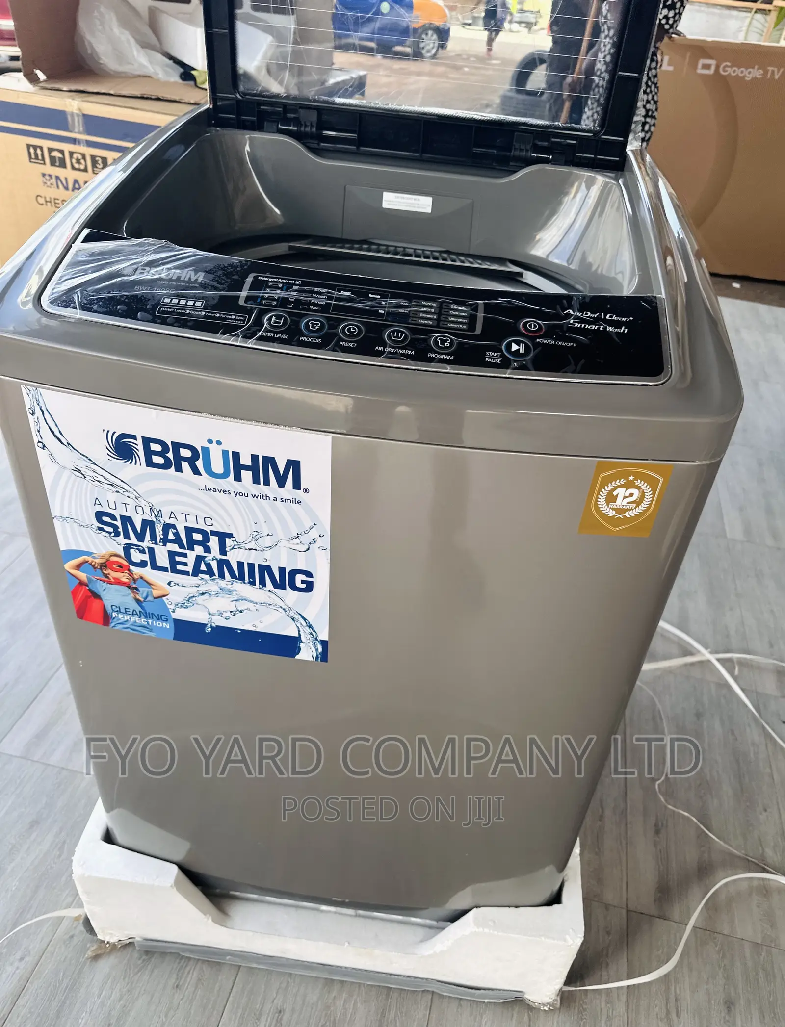 24hr Washing With Bruhm 16KG Fully Automatic Washing Machine in Accra ...