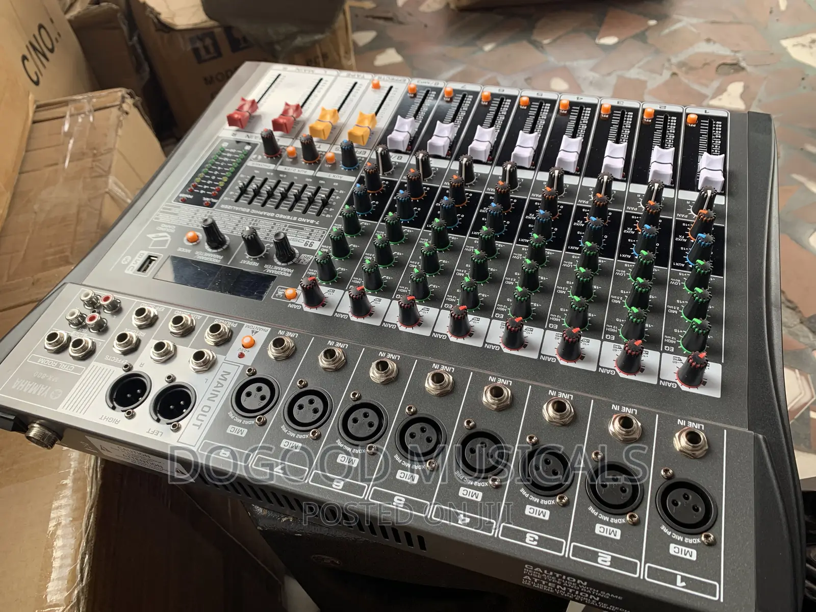 YAMAHA MX800 8channel Mixer in Accra Metropolitan - Audio & Music ...
