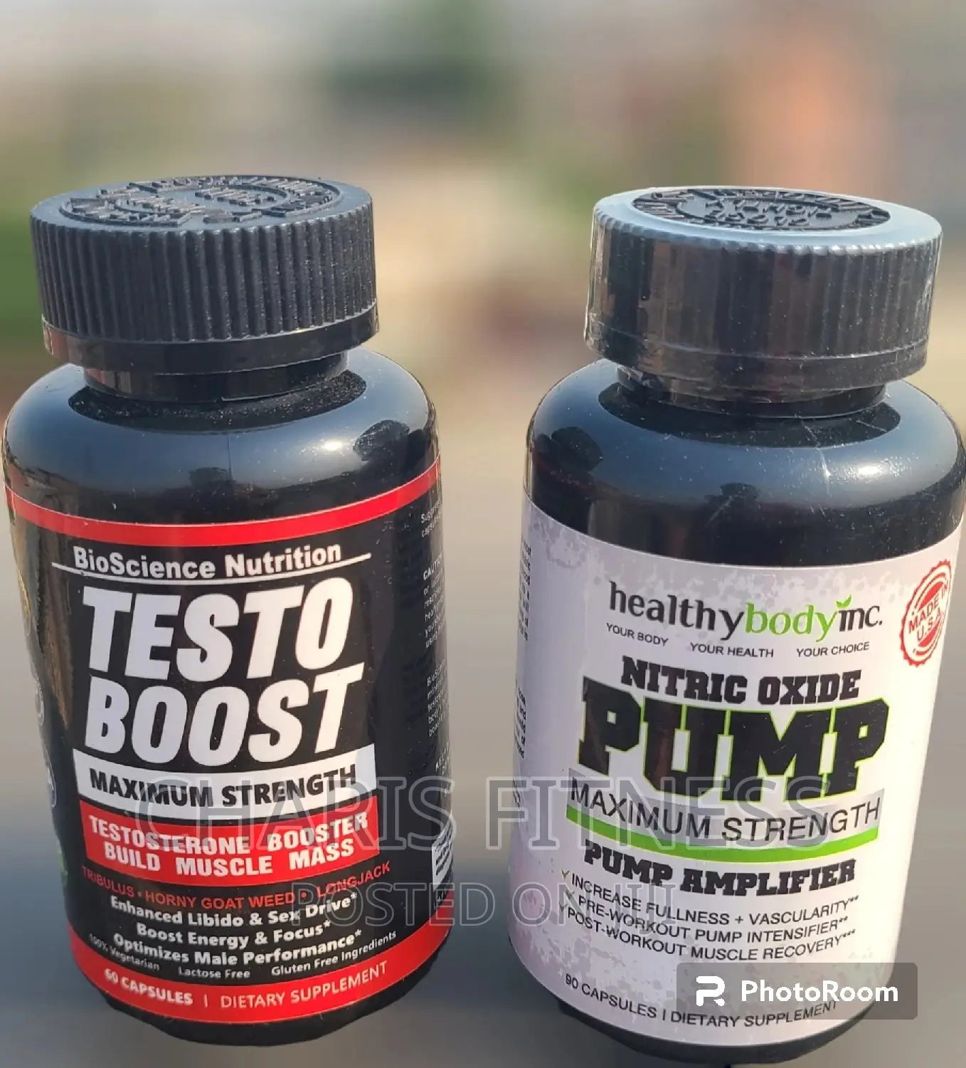 Testosterone Booster + Muscle Pump Amplifie(Gains Galore) in ...