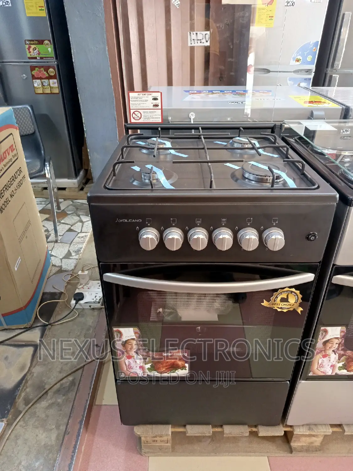 High Quality VOLCANO 4burner Oven and Grill Gas Cooker. in Kumasi ...