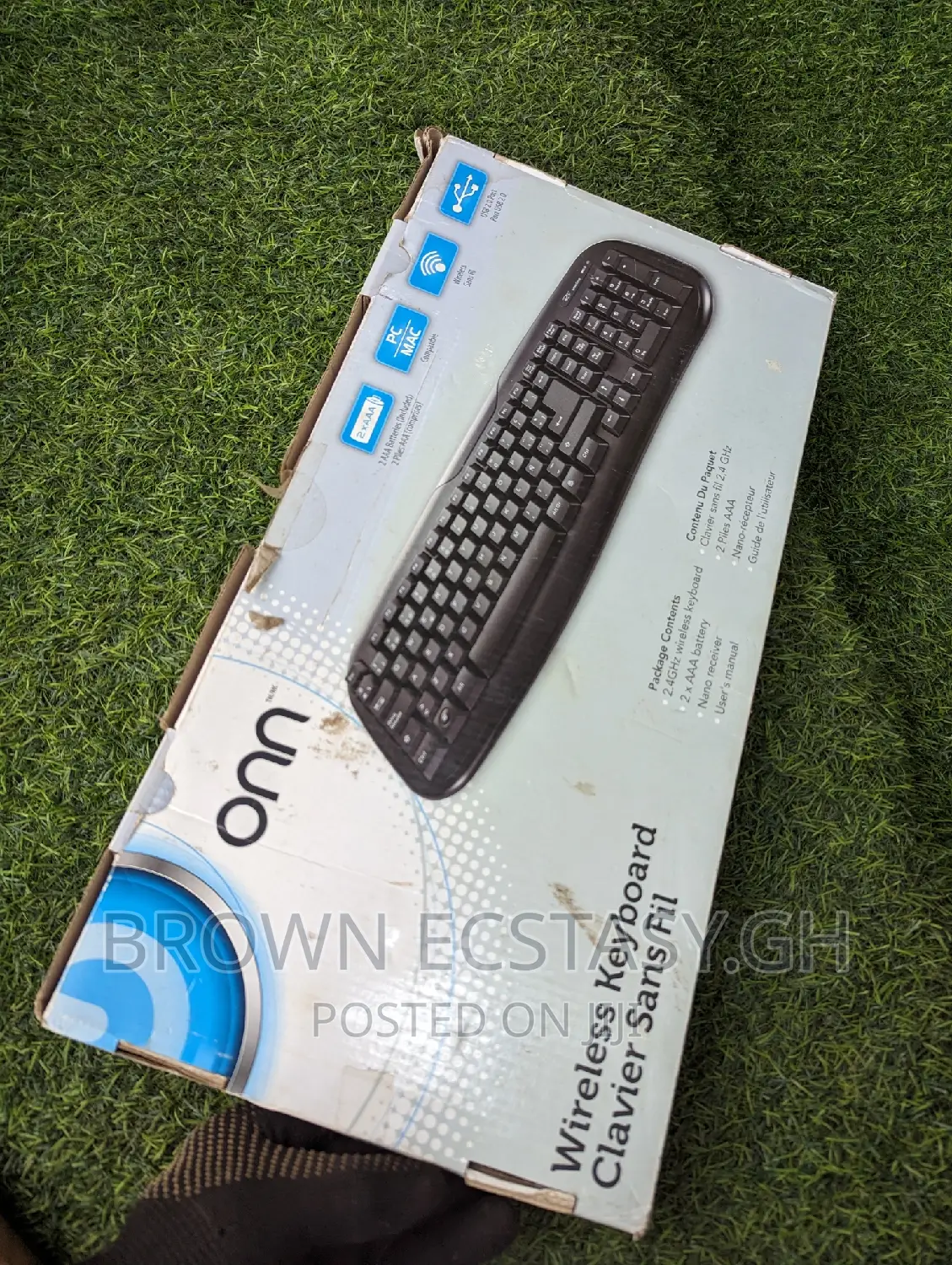 ONN Wireless Keyboard in Osu - Computer Accessories , Brown Ecstasy ...