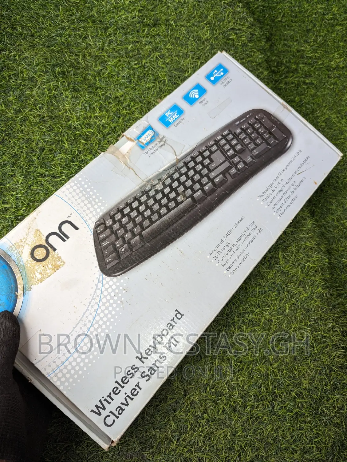 ONN Wireless Keyboard in Osu - Computer Accessories , Brown Ecstasy ...