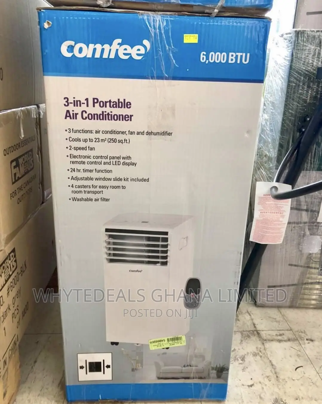 Comfee 3-in-1 Wi-Fi SMART MOBILE Air-Condition 6000BTU 2024 in Lapaz ...