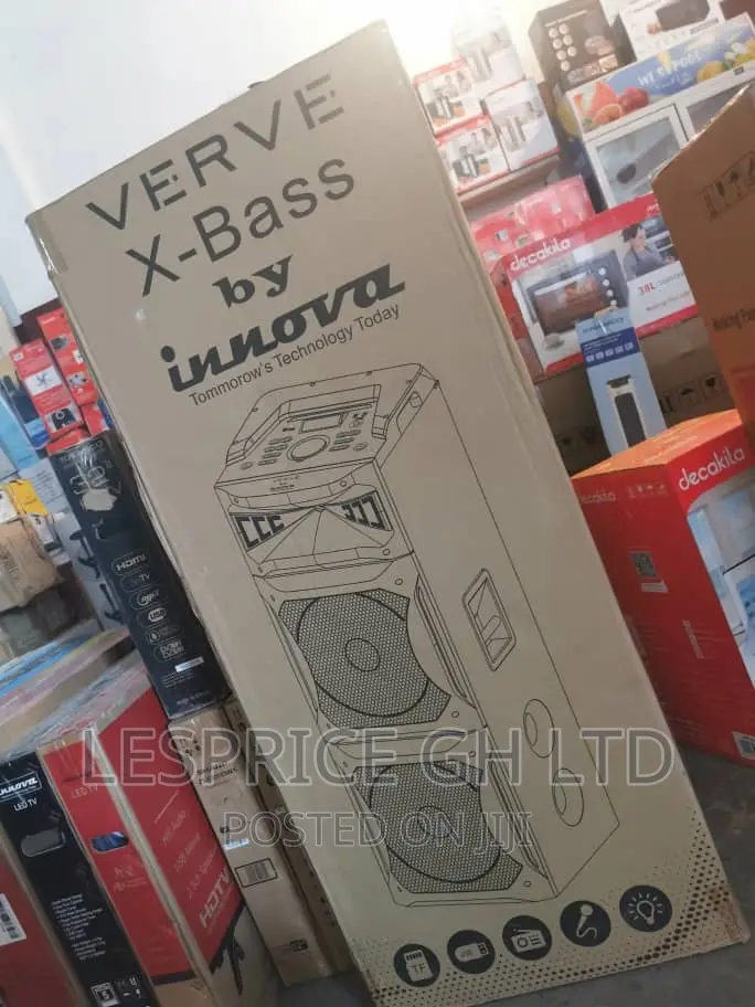 Led Display Innova 500watts Bluetooth Speaker in Osu - Audio & Music ...