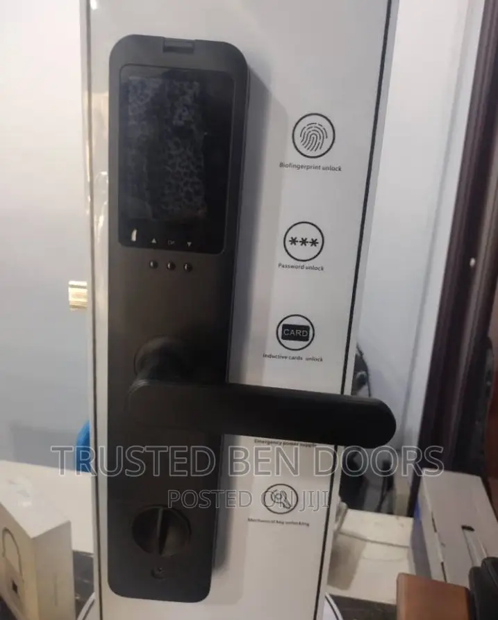 Paladin Biometric Smart Lock for Security+Wood Door [Camera] in Accra ...