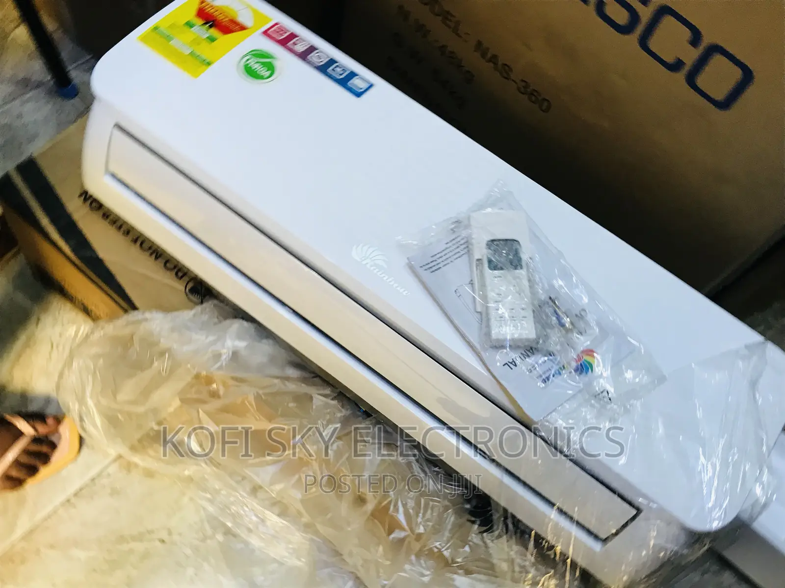 Mostly Approve Rainbow 2.0hp Split Air Conditioner R410 Gas in Adabraka ...