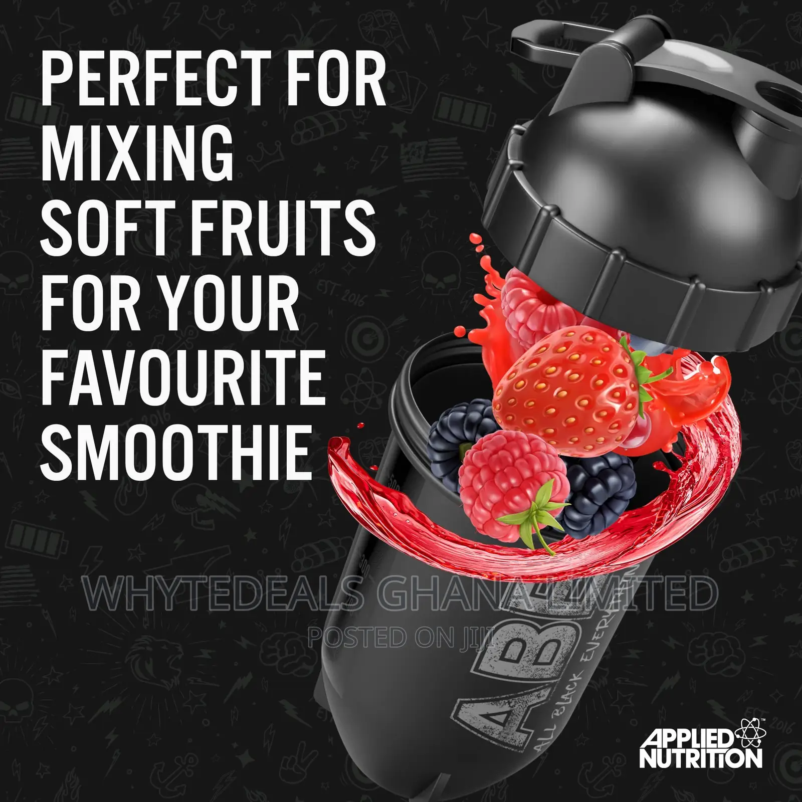 Abe Bullet Protein Shaker Water Bottle for Gym/ Smoothies in Accra ...