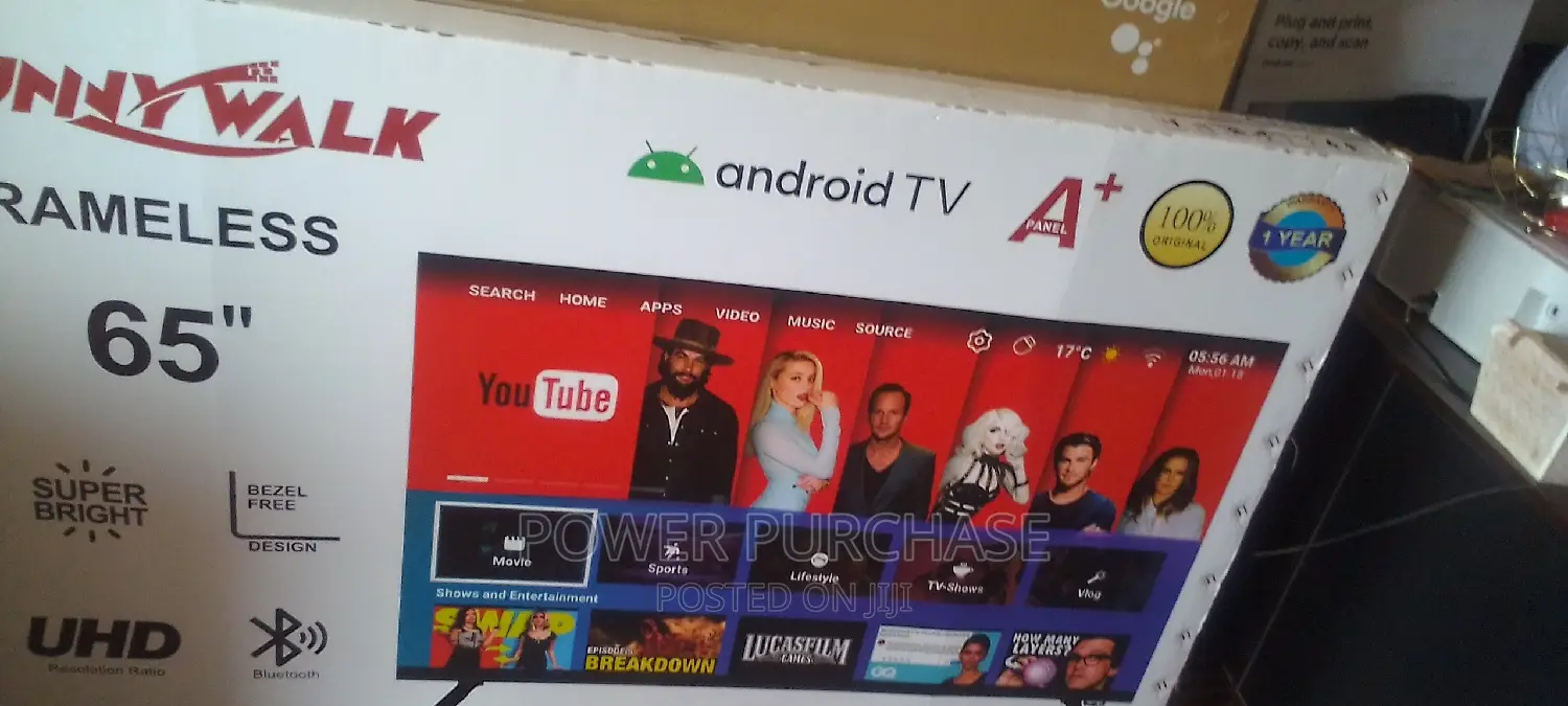 Mesmerizing Sunny Walk 65 Inches UHD Smart Android Tv in Accra ...