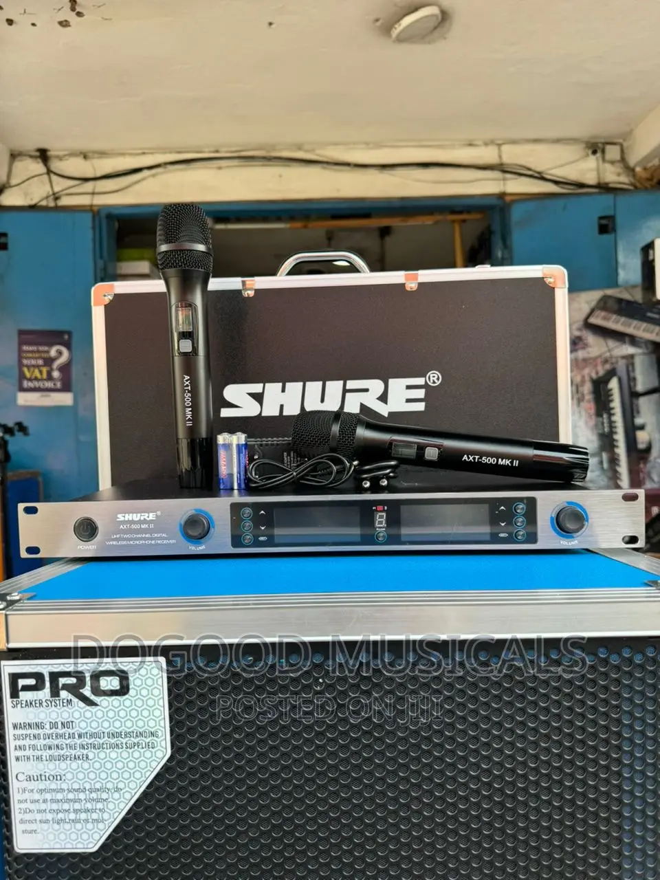 SHURE AXT-500MK II 2in1 Digital Wireless Microphone in Accra ...