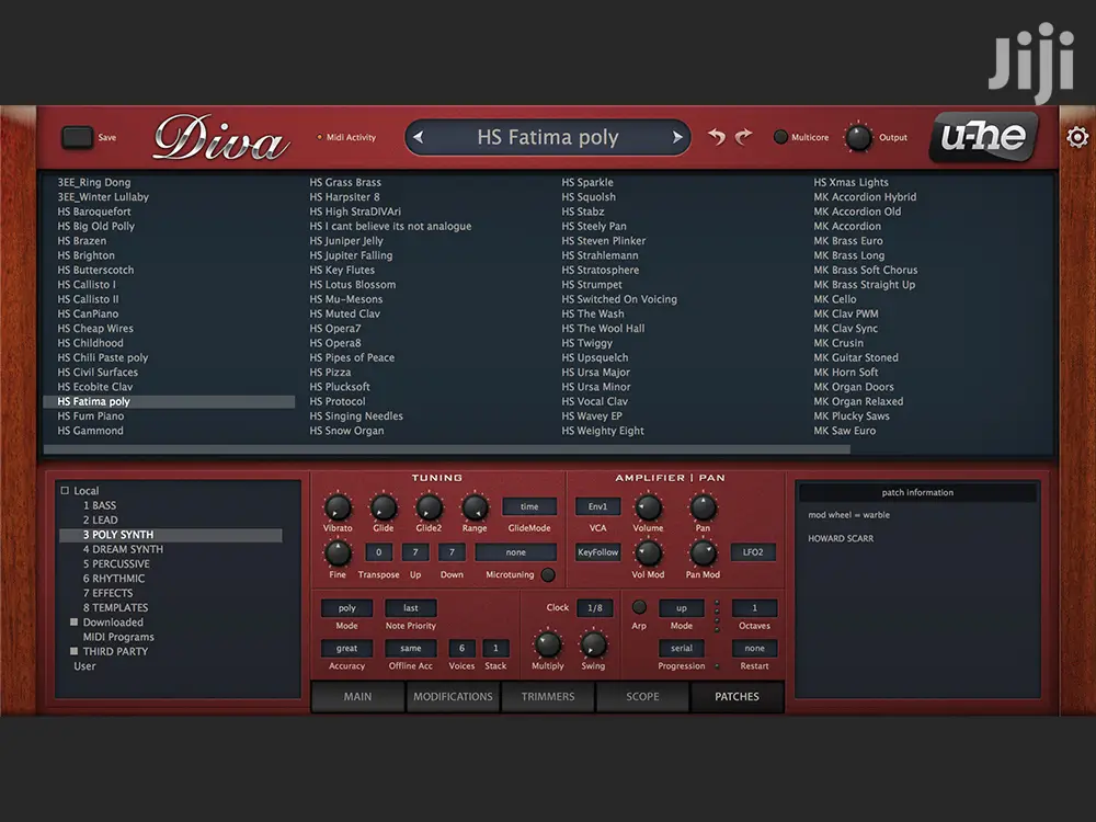 Diva Virtual Instrument VST Plugin |Analog Synthesizer in Kumasi ...